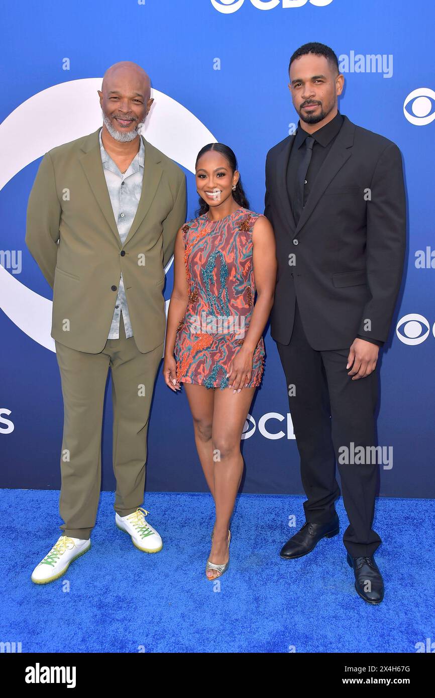 Damon Wayans, Tetona Jackson und Damon Wayans Jr. bei der CBS Fall ...