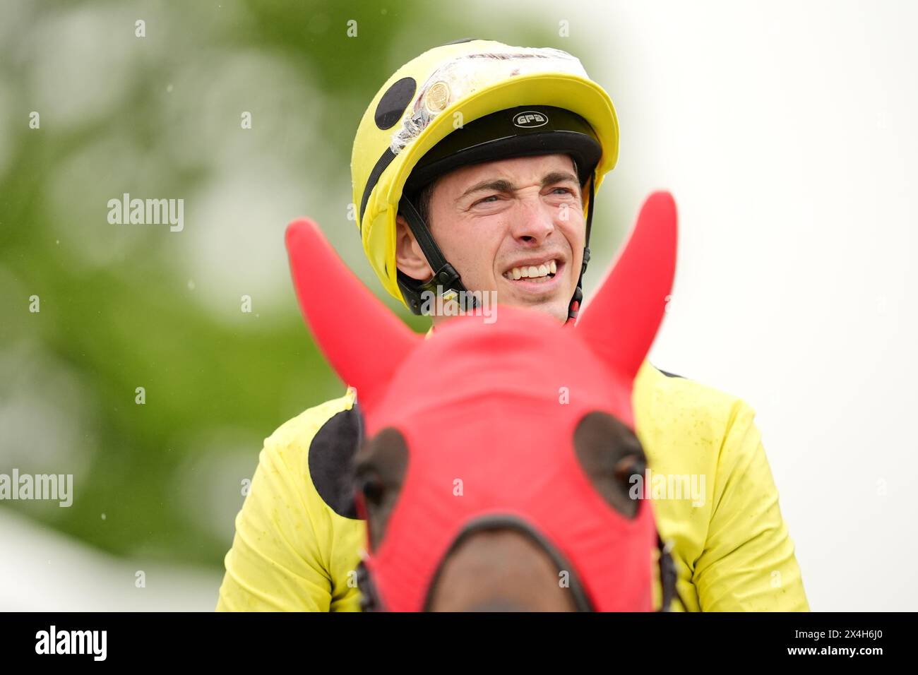 Jockey James Doyle ahead of the William Hill King Charles II Stakes ...