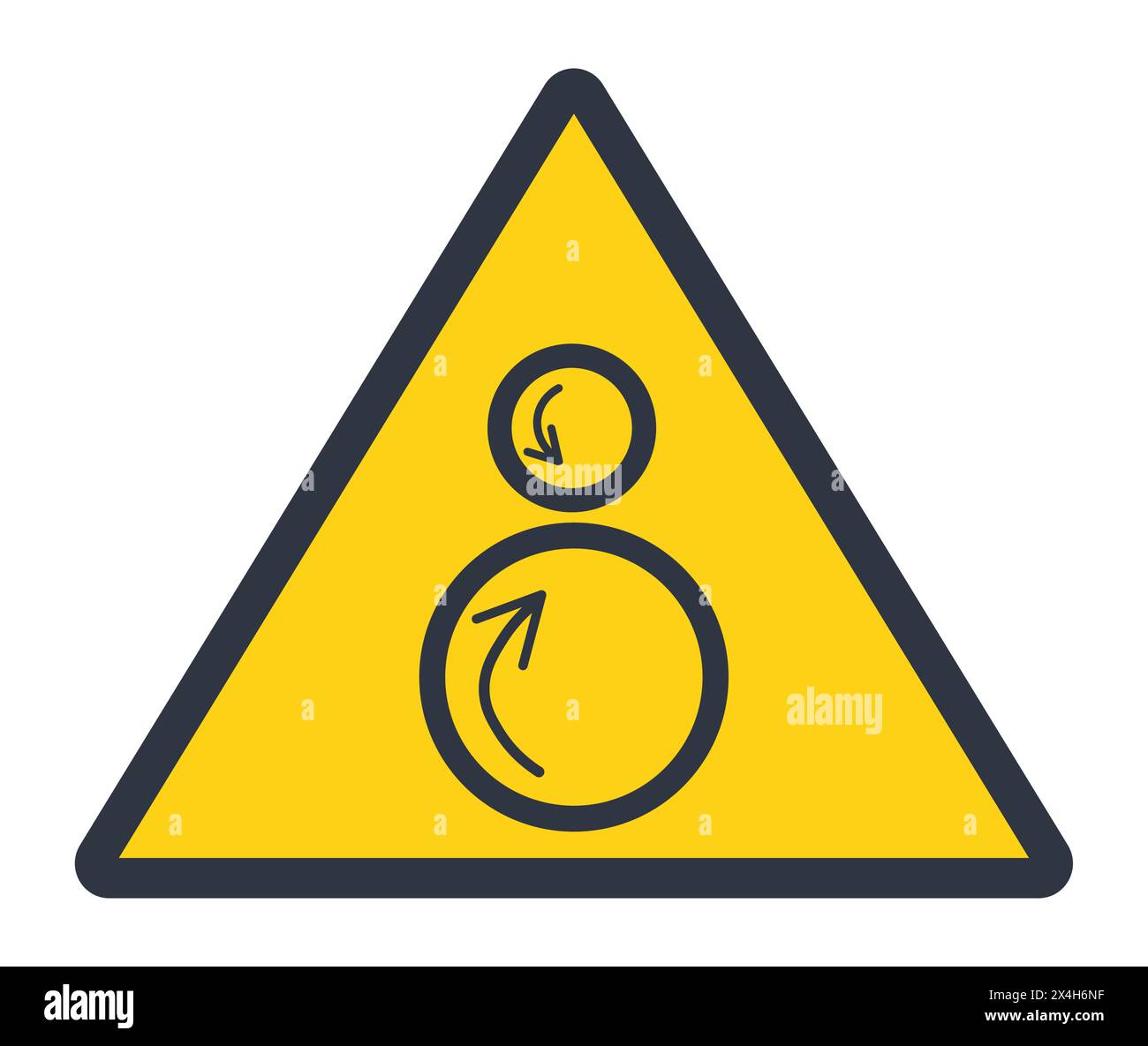 Counter-rotating rollers symbol Stock Vector Image & Art - Alamy