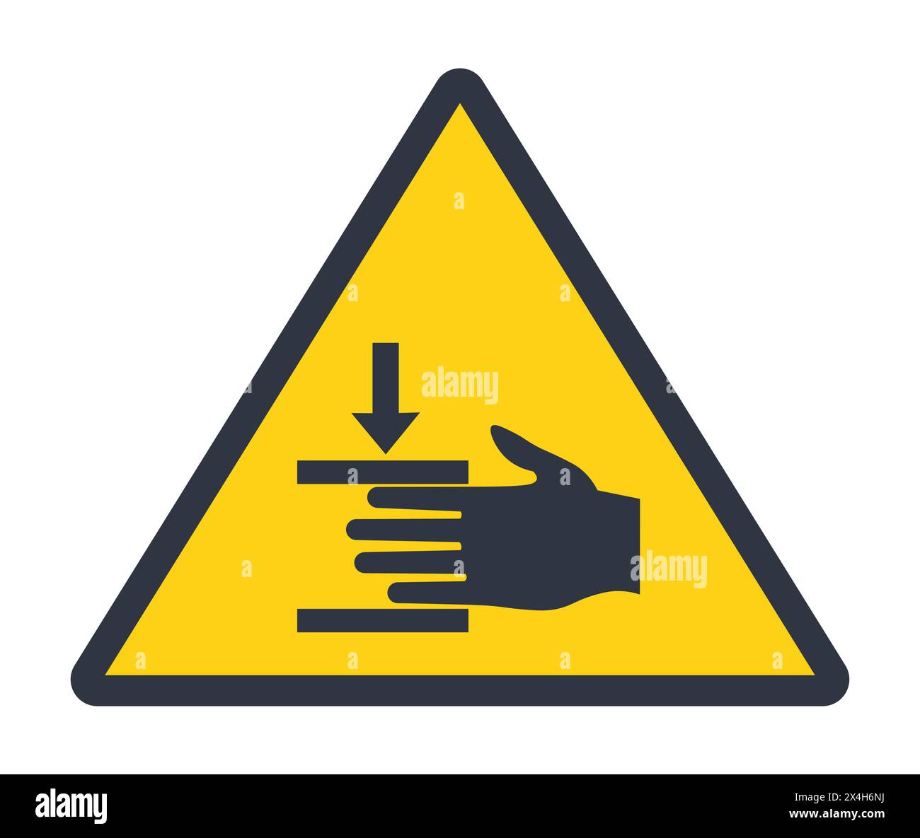 Crushing danger Stock Vector Images - Alamy