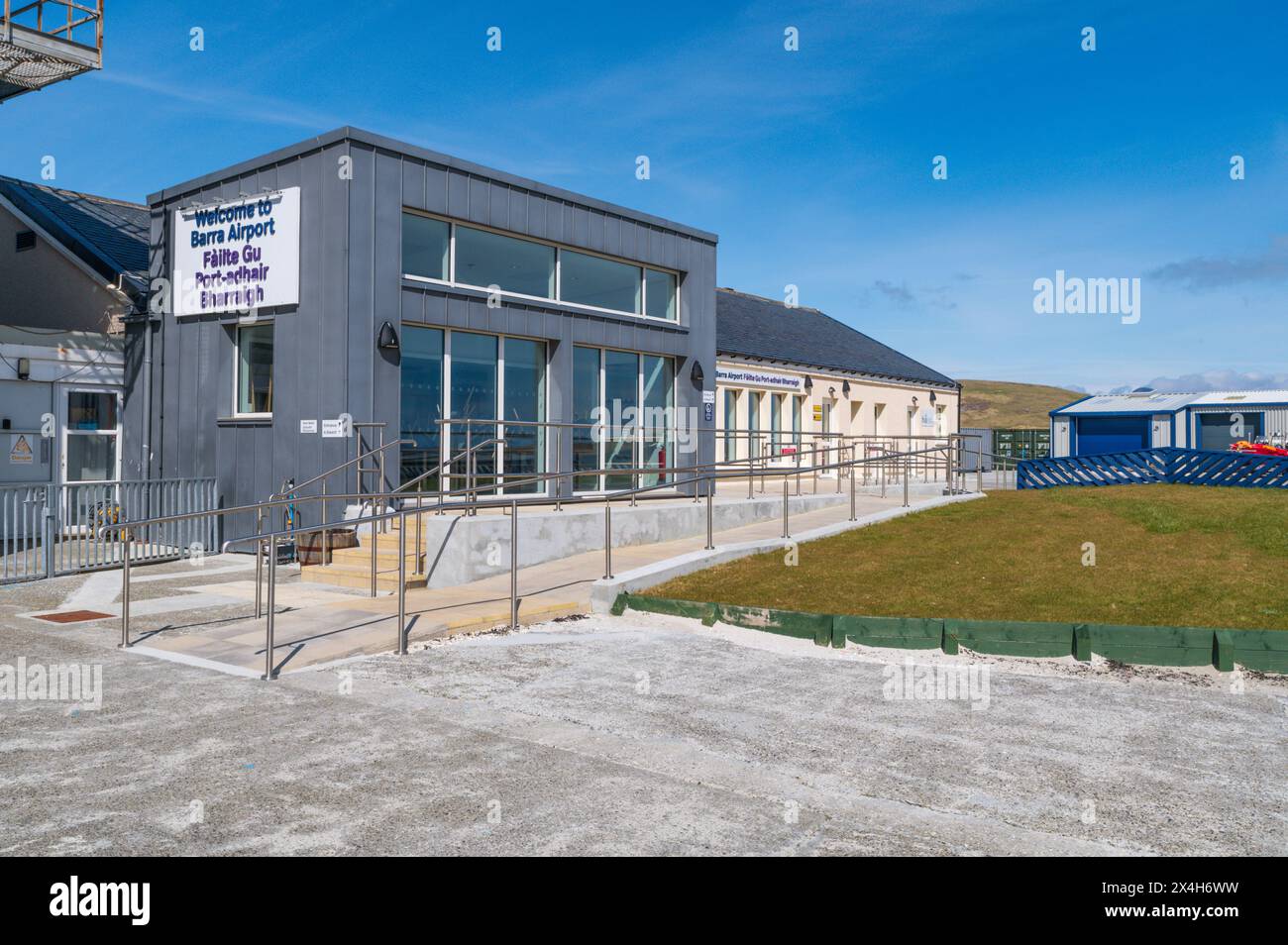 Barra Airport, Barra, Outer Hebrides, Scotland Stock Photo - Alamy