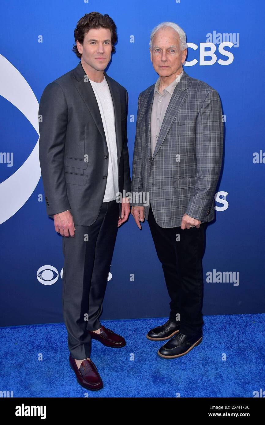 Sean Harmon mti Vater Mark Harmon bei der CBS Fall Schedule Celebration ...