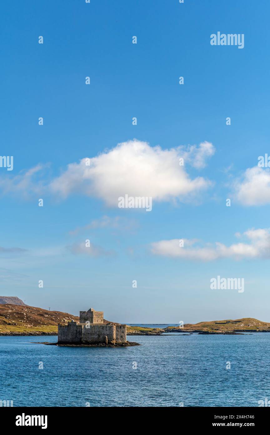 Kisimul Castle in Castlebay, The Isle of Barra, Scotland Stock Photo ...