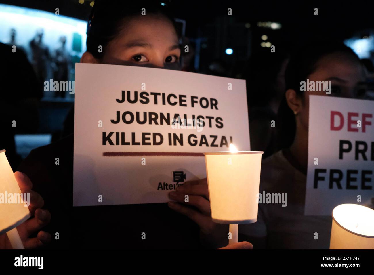 Protetest for World Press Freedom Day in Manila On World Press Freedom ...