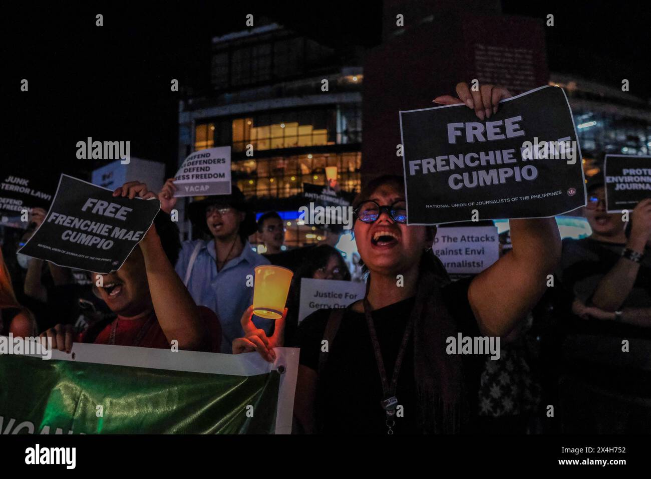 Protetest for World Press Freedom Day in Manila On World Press Freedom ...