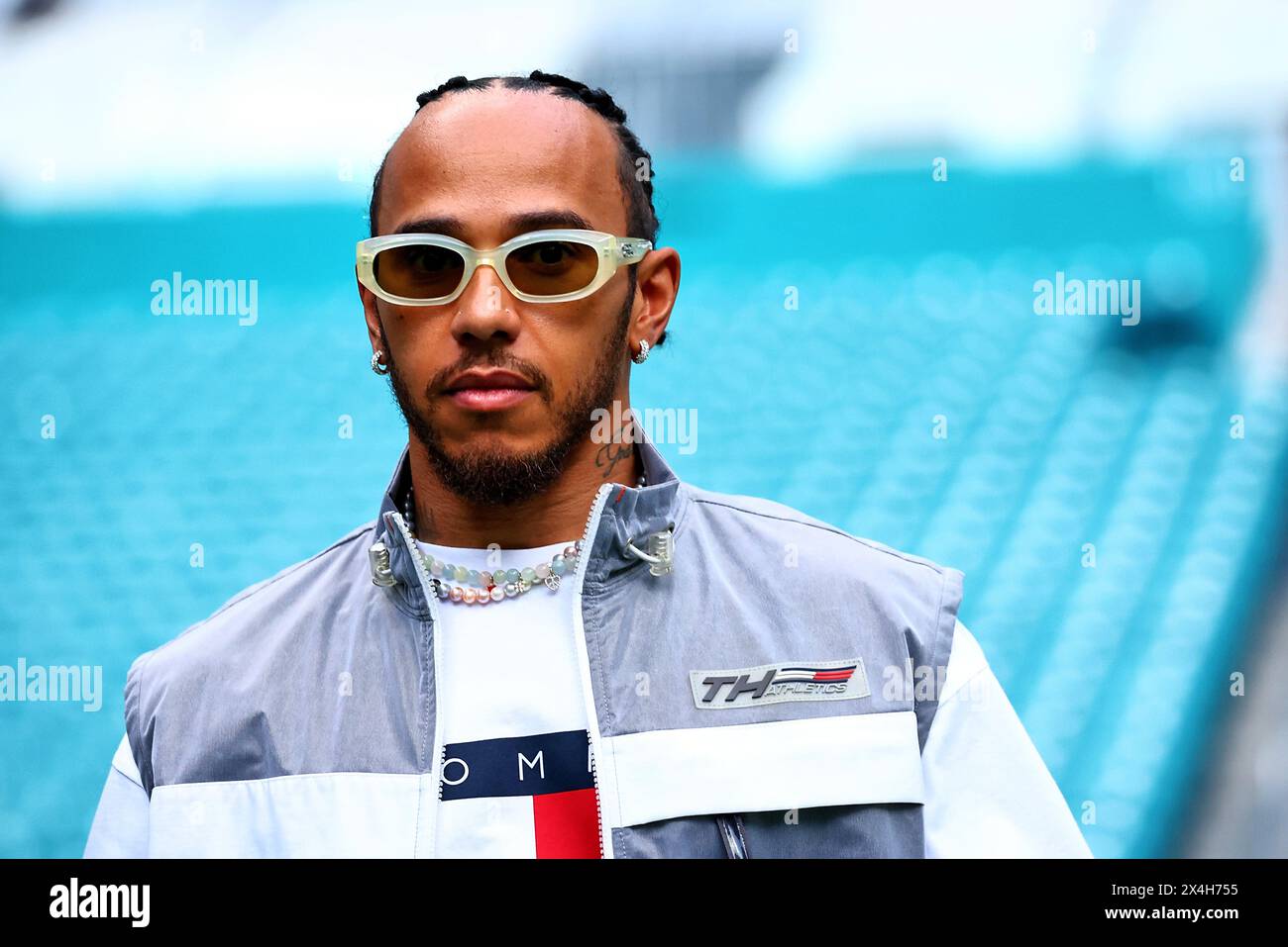 Miami, USA. 03rd May, 2024. Lewis Hamilton (GBR) Mercedes AMG F1. 03.05 ...