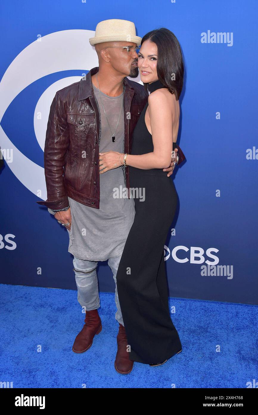 Jesiree Dizon und Shemar Moore bei der CBS Fall Schedule Celebration in ...