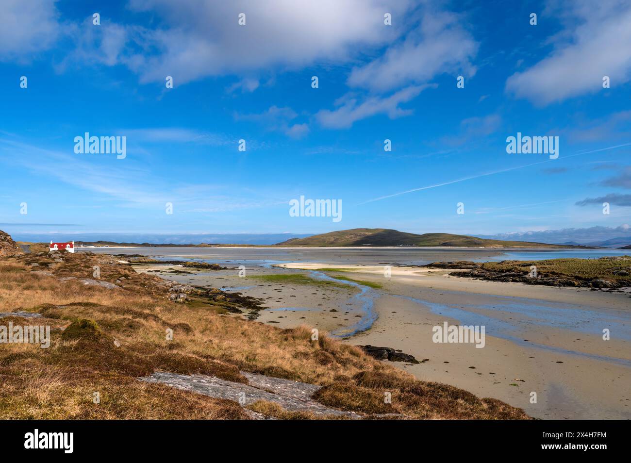 Traigh Mhor, The Cockle Strand, on The Outer Hebridean Isle of Barra ...