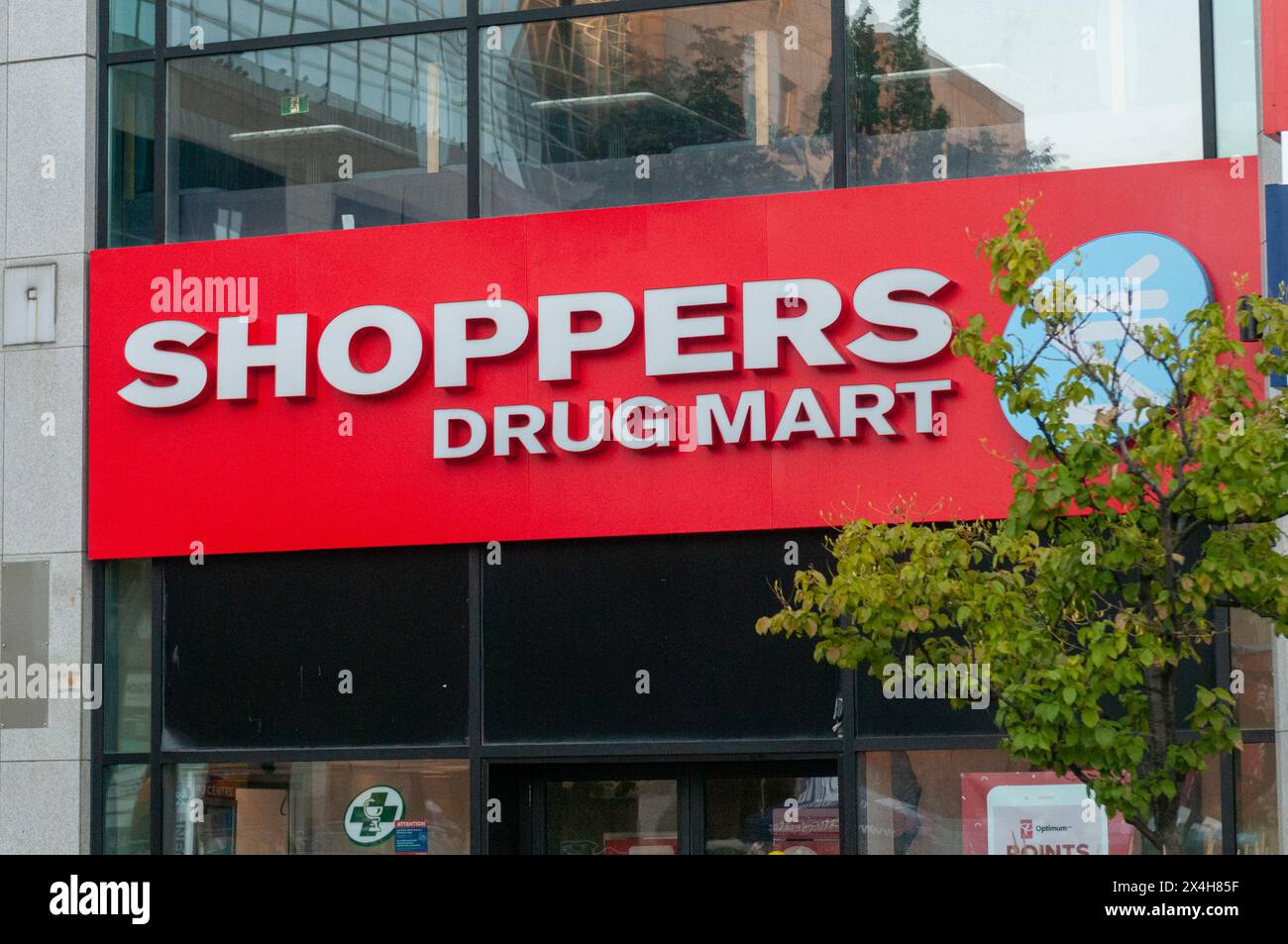 Toronto, ON, Canada - November 3, 2023: The logo and brand sign of ...