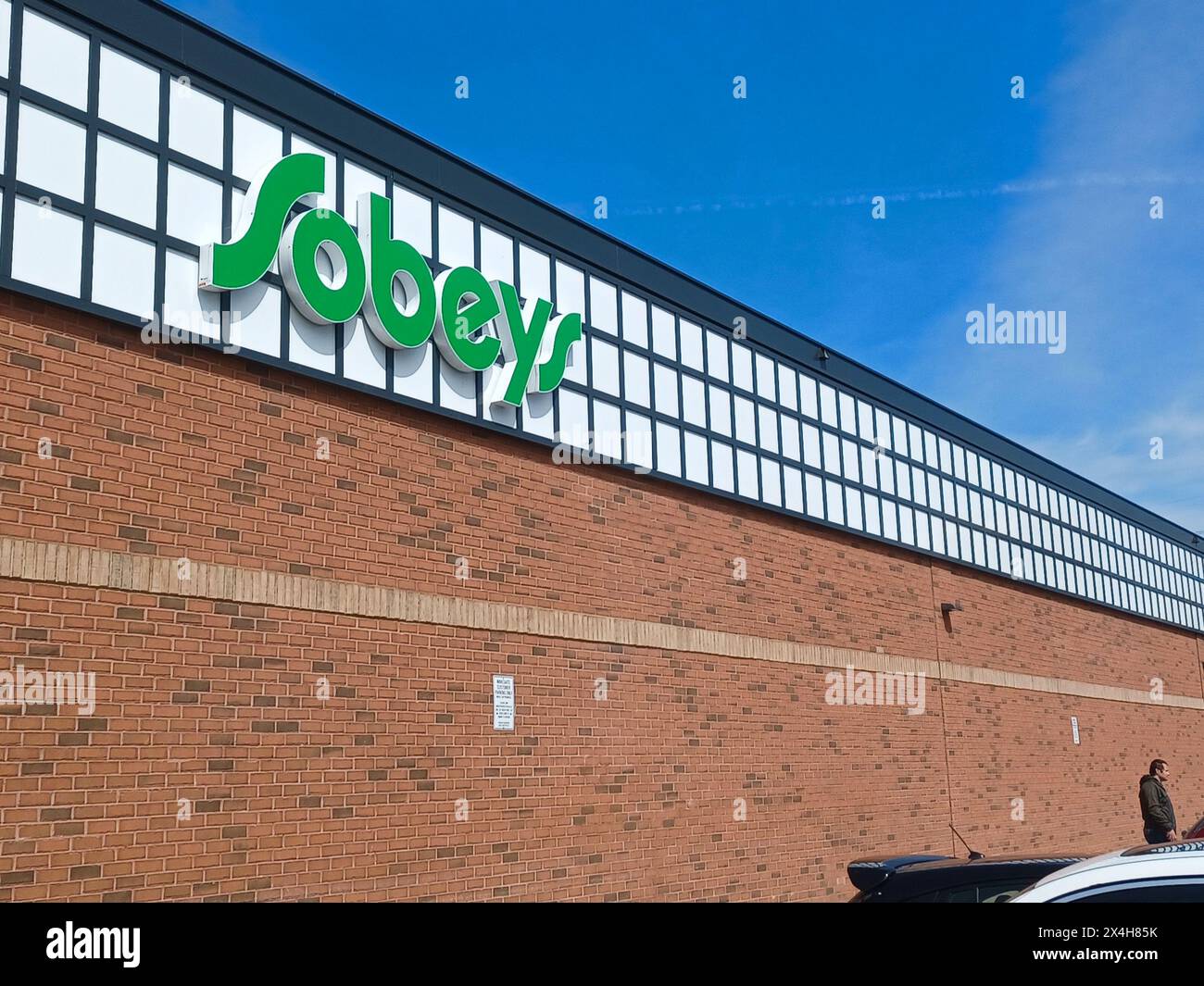 Toronto, ON, Canada – January 19, 2024: The logo and brand sign on ...