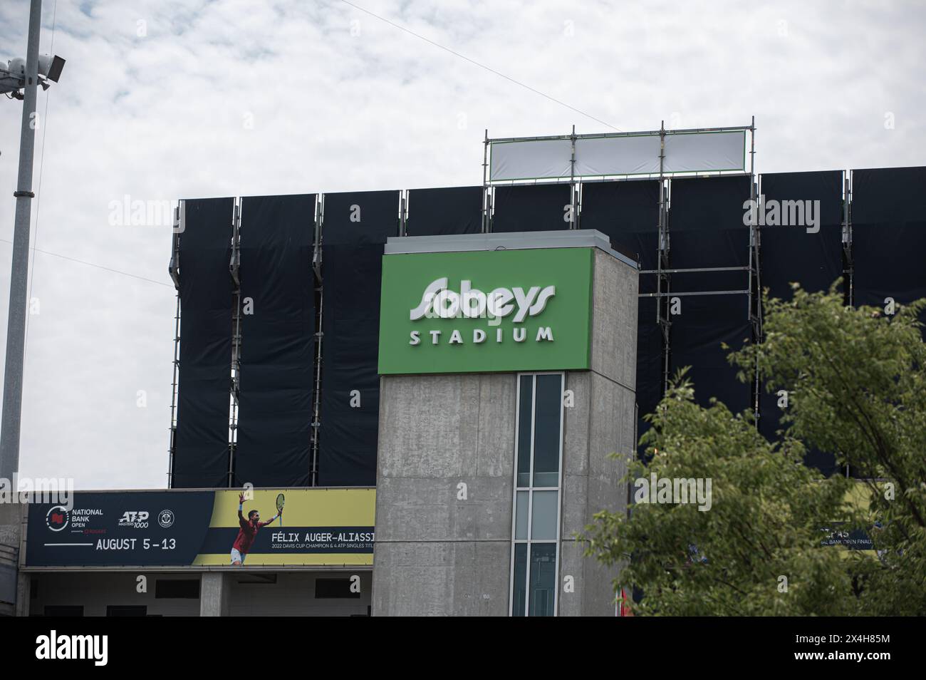 Toronto, ON, Canada – August 10, 2023: The logo and brand sign on ...