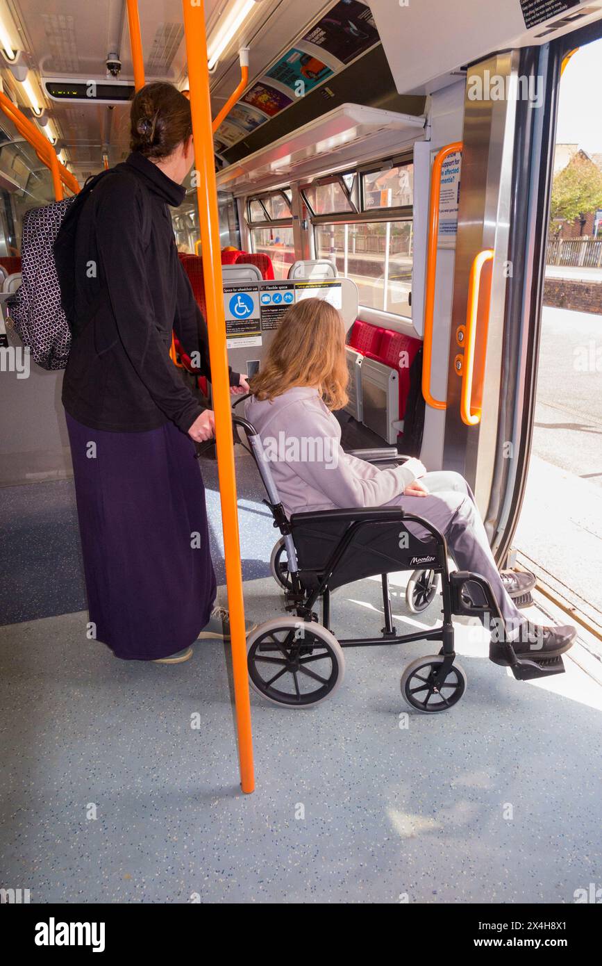 Kid using wheelchair ramp hi-res stock photography and images - Alamy