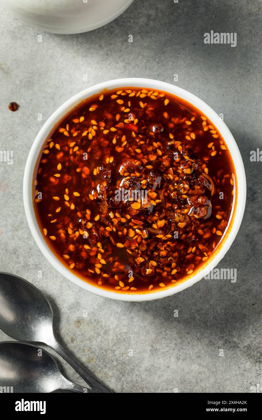 Chili oil sauce hi-res stock photography and images - Alamy