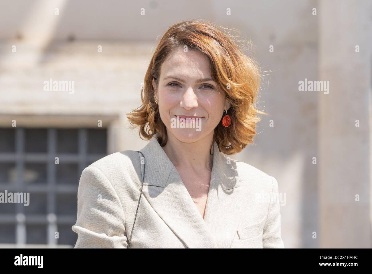Rome, Italy. 03rd May, 2024. Actress Isabella Ragonese leaves Quirinale ...