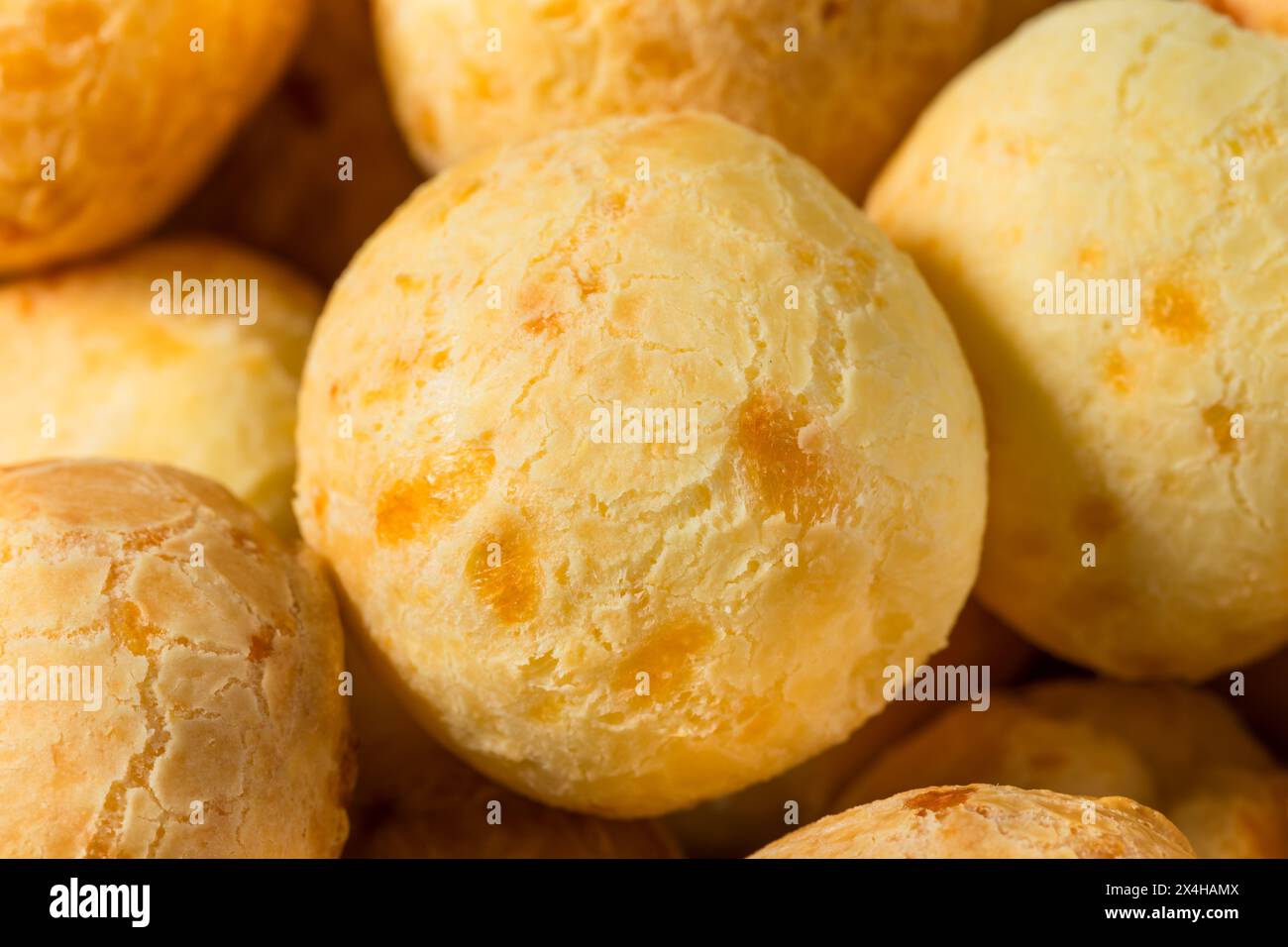 Homemade Brazilian Cheese Bread Pao De Queijo Ready to Eat Stock Photo ...