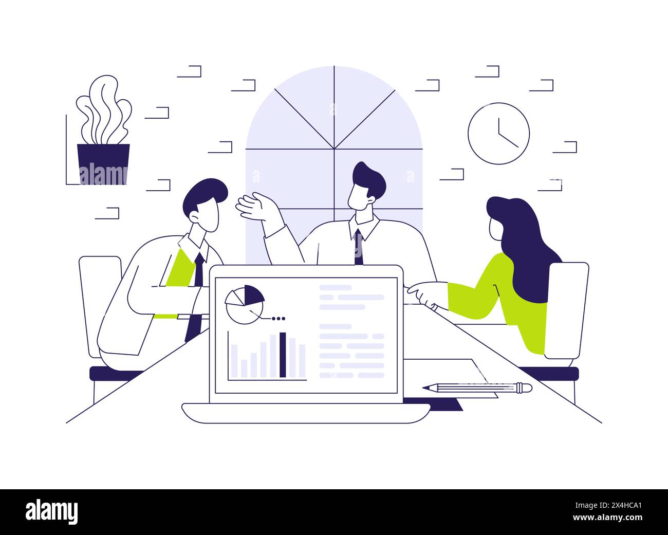 Stakeholders abstract concept vector illustration Stock Vector Image ...