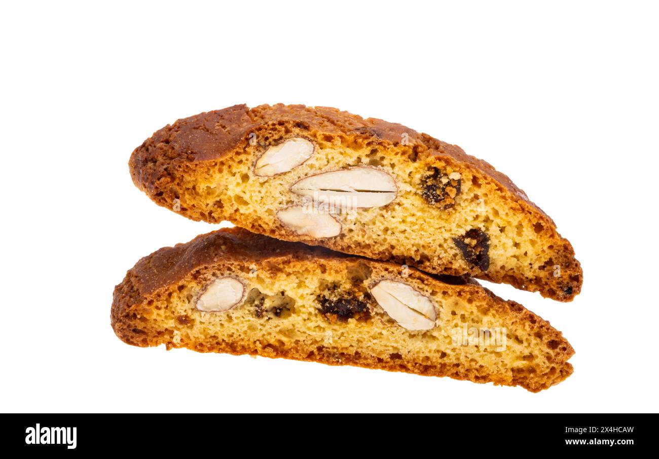 biscotti isolated on white background Stock Photo - Alamy