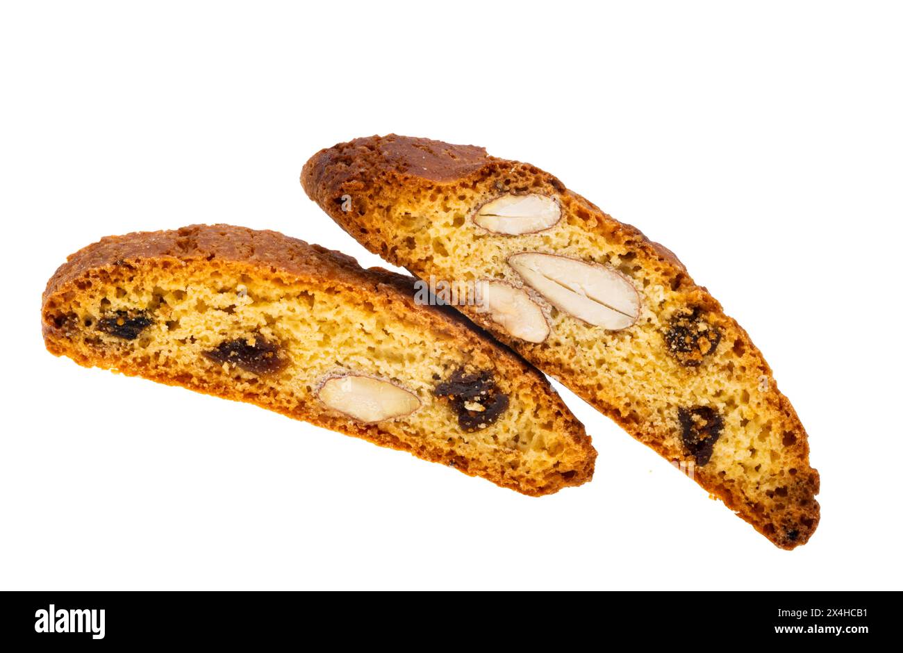 biscotti isolated on white background Stock Photo - Alamy