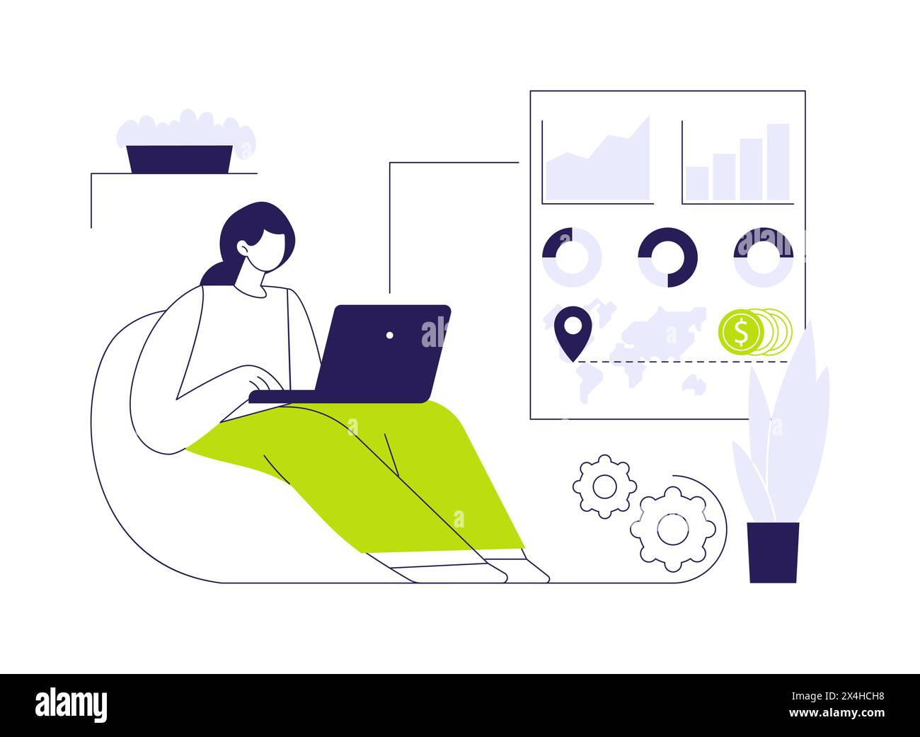 Campaign management abstract concept vector illustration Stock Vector ...