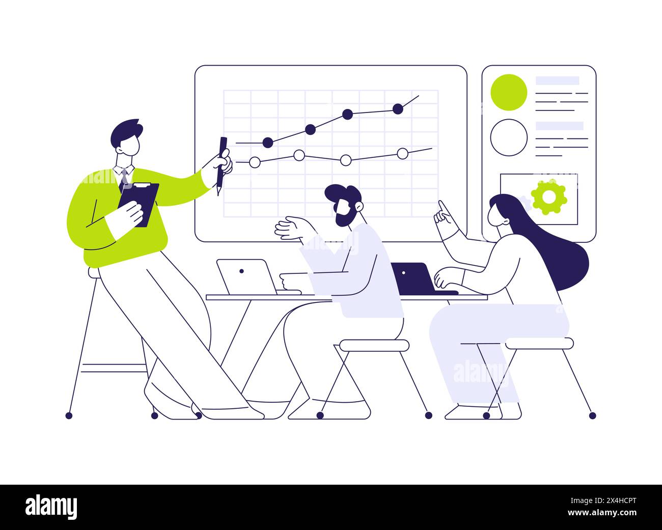 Marketing research abstract concept vector illustration Stock Vector ...
