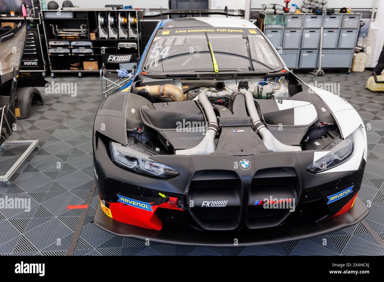 Oschersleben, Germany. 29th April, 2024.Scenic above view FK ...
