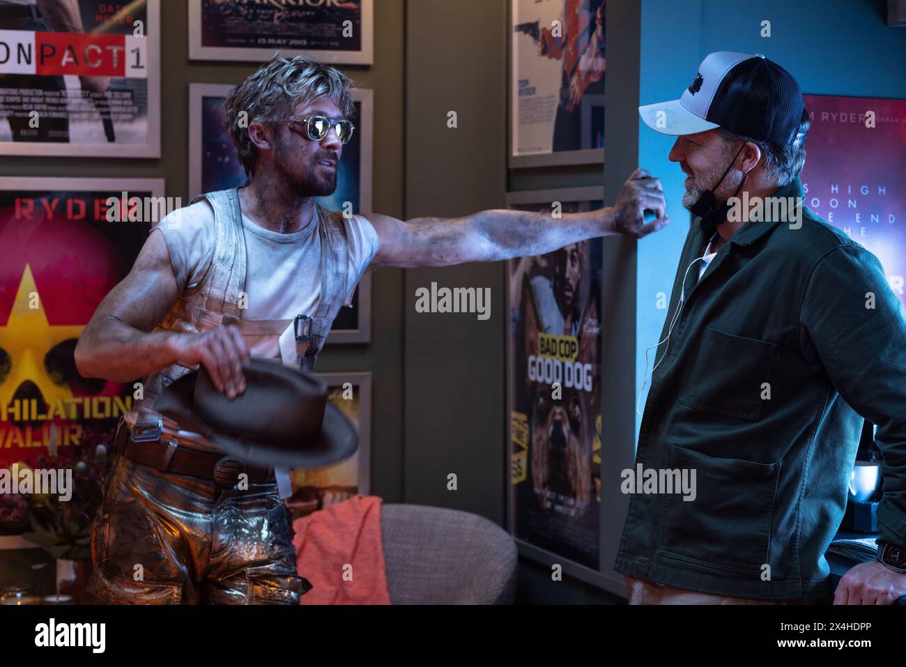 RYAN GOSLING and DAVID LEITCH in THE FALL GUY, directed by DAVID LEITCH ...