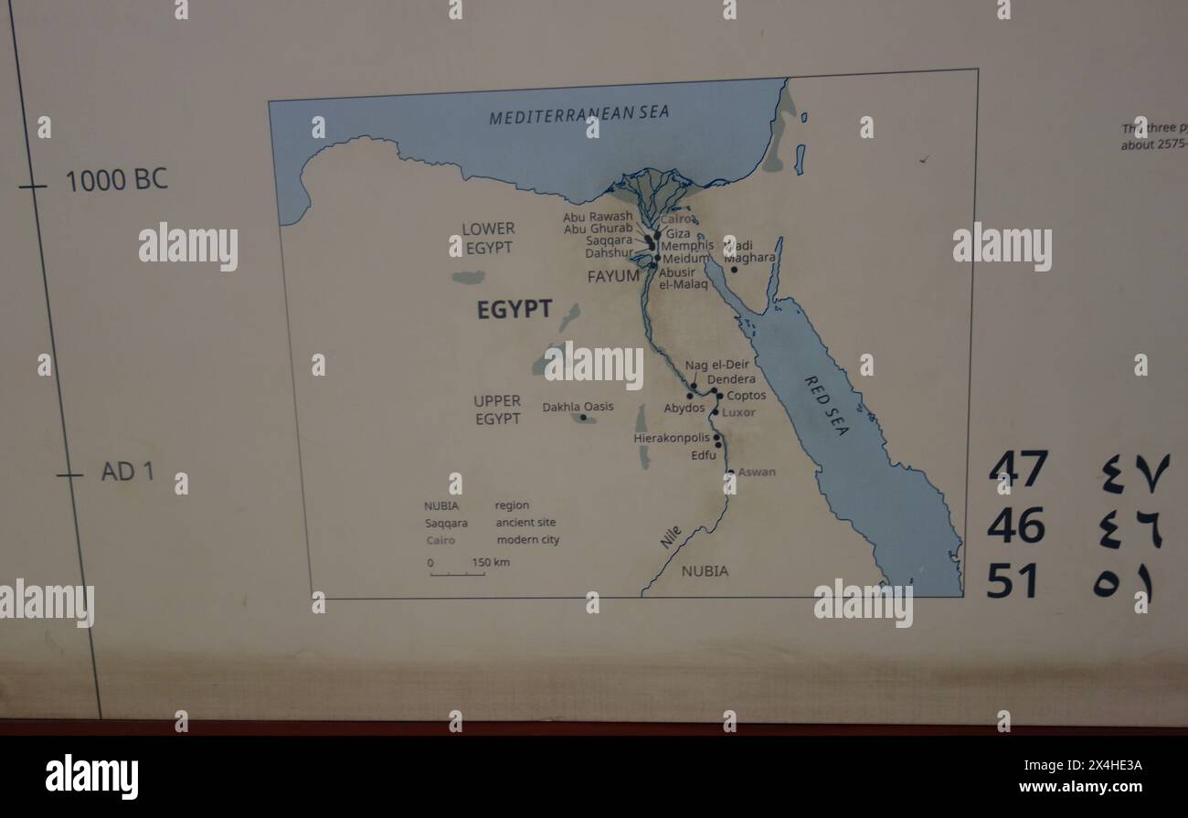 Nilo river map hi-res stock photography and images - Alamy