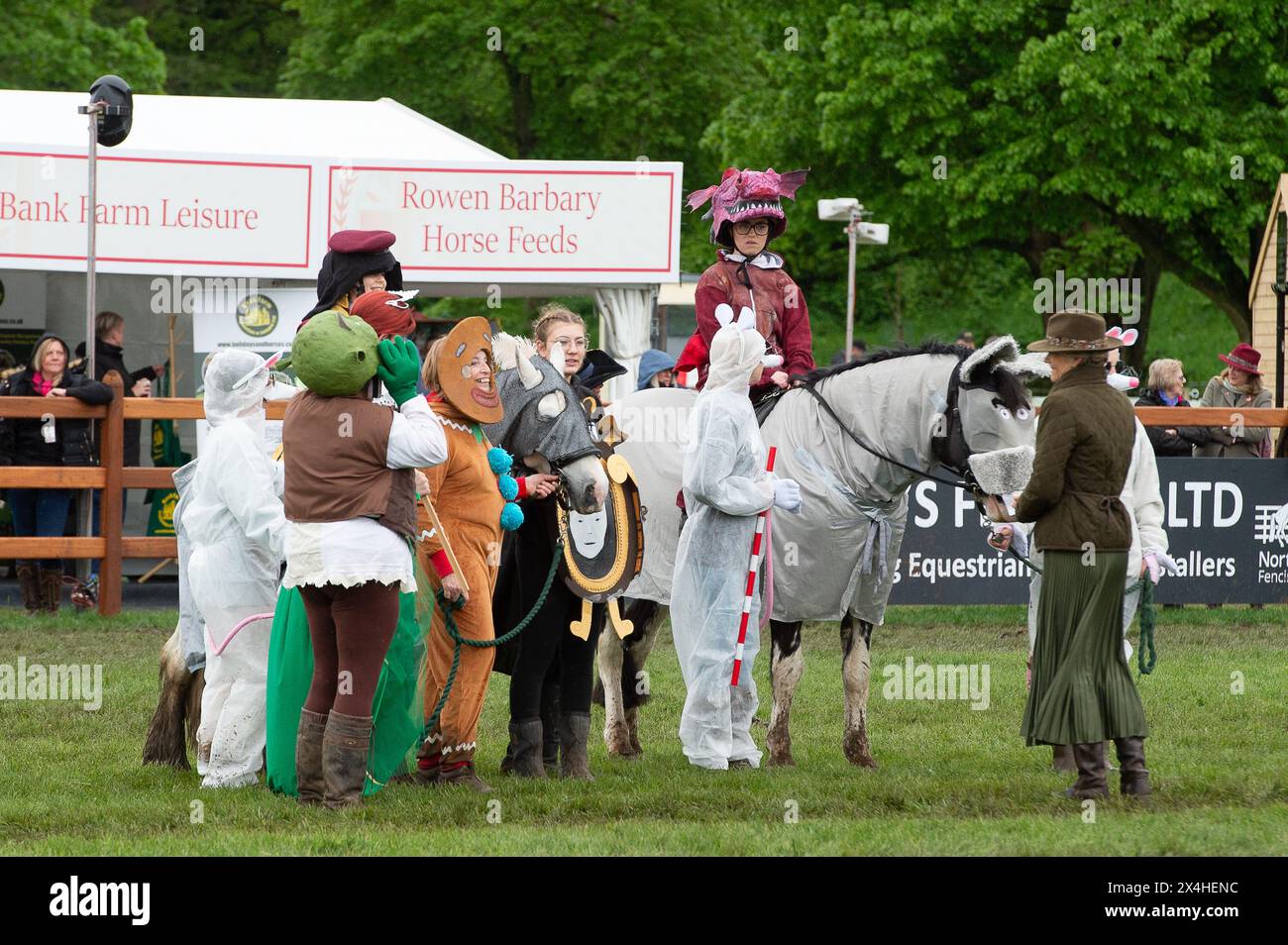 Windsor, Berkshire, UK. 3rd May, 2024. Riding for the Disabled Fancy ...