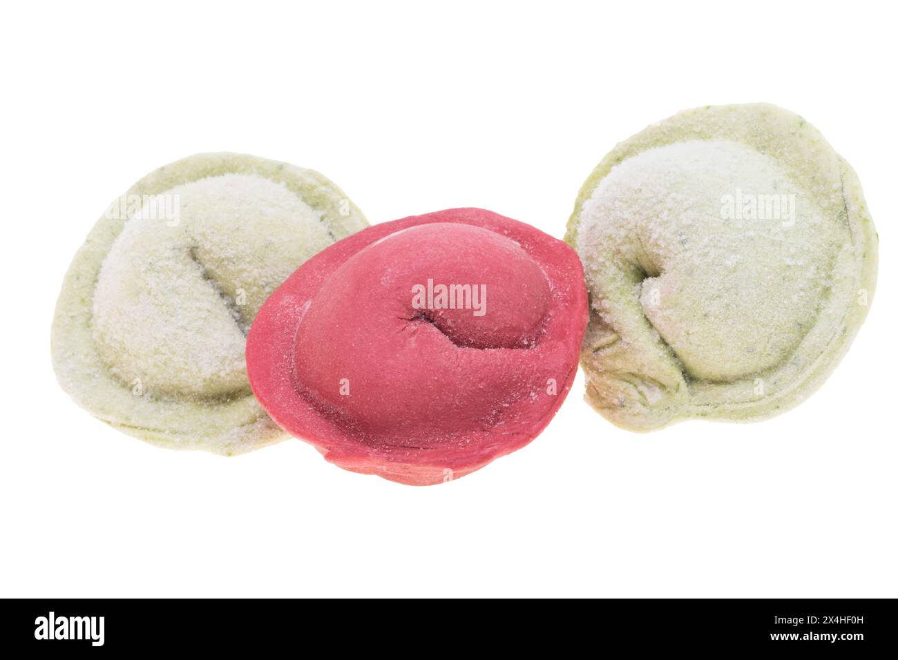 Homemade dumplings raw meat Cut Out Stock Images & Pictures - Alamy