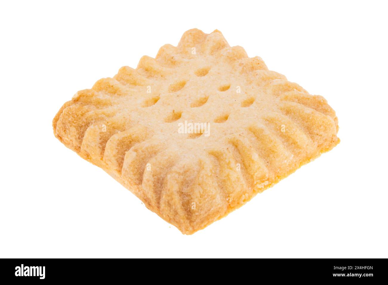 Scottish shortbread isolated on white background Stock Photo - Alamy
