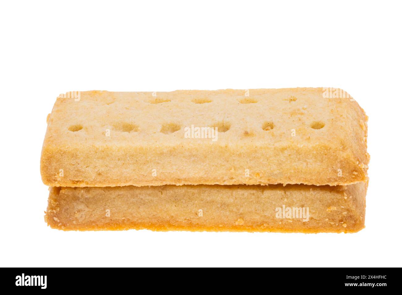 Scottish shortbread isolated on white background Stock Photo - Alamy