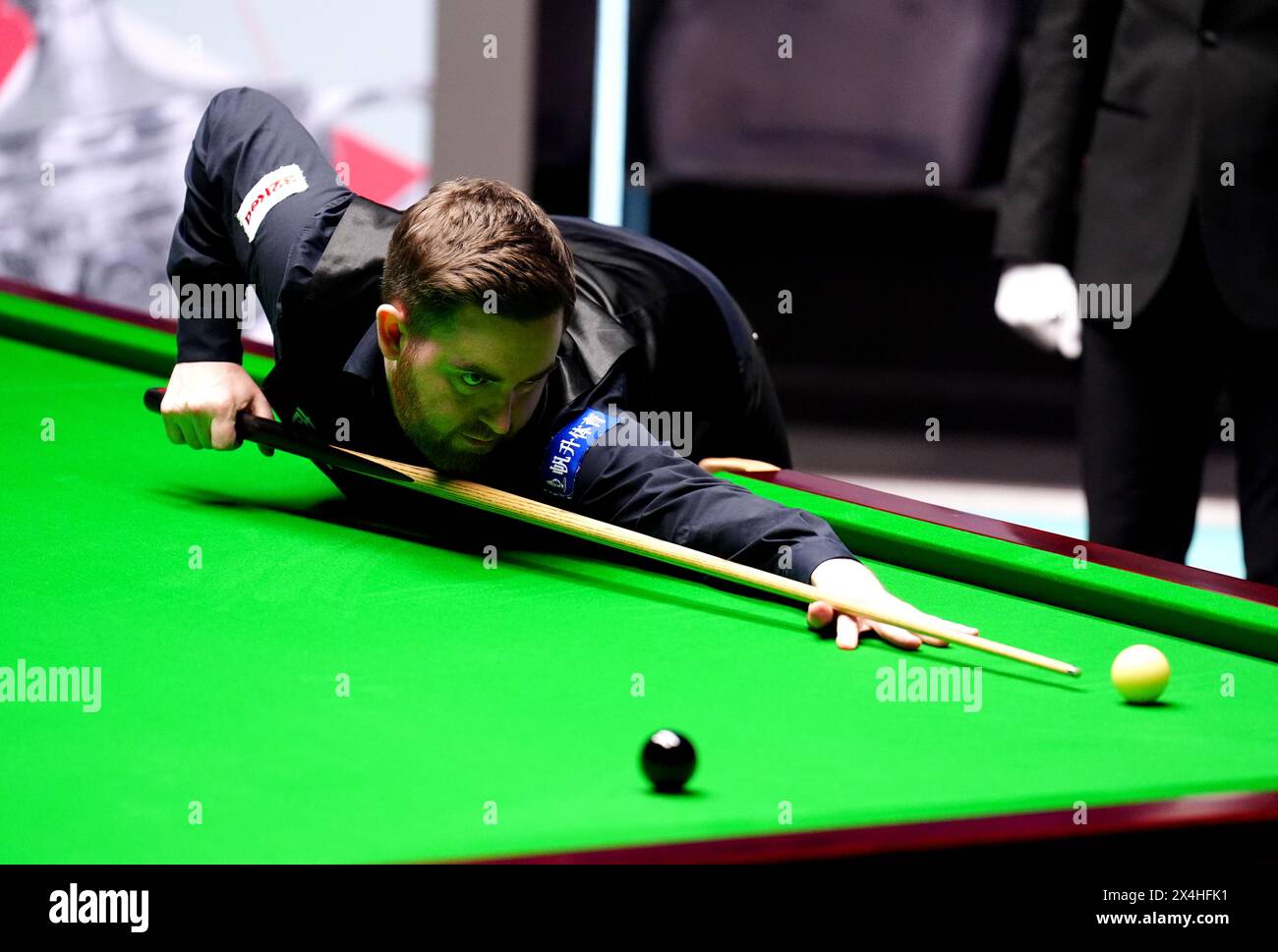 Jak Jones during his semi-final match against Stuart Bingham (not ...