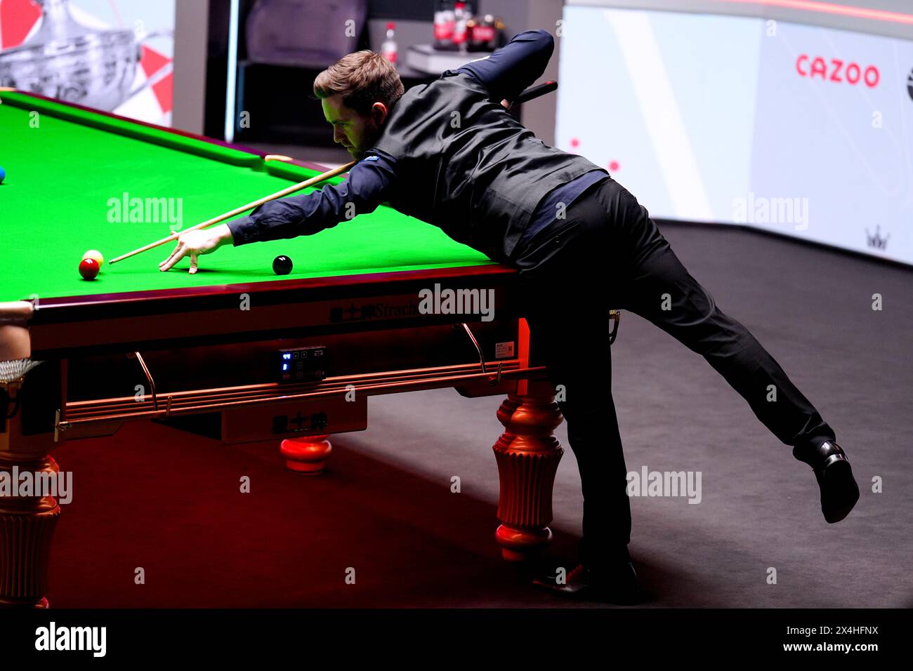 Jak Jones during his semi-final match against Stuart Bingham (not ...