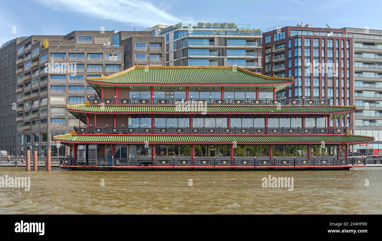 Amsterdam, Netherlands - May 17, 2018: Floating Pagoda Style Authentic ...