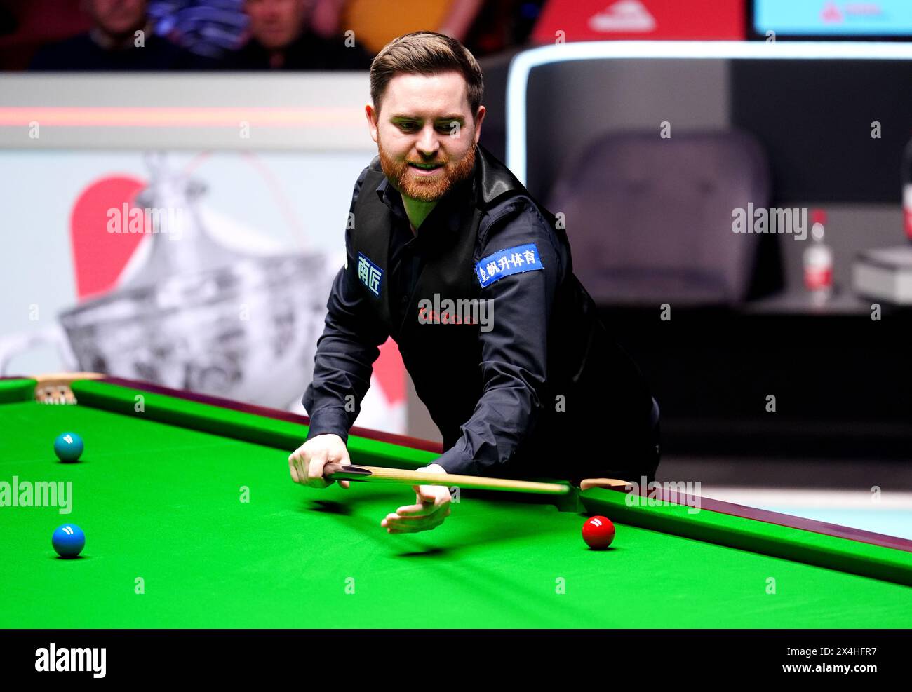 Jak Jones during his semi-final match against Stuart Bingham (not ...