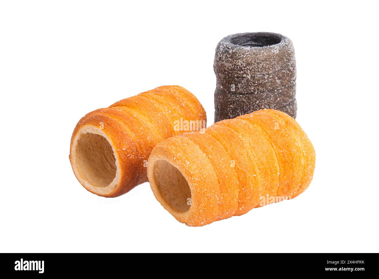 Traditional trdelnik Cut Out Stock Images & Pictures - Alamy