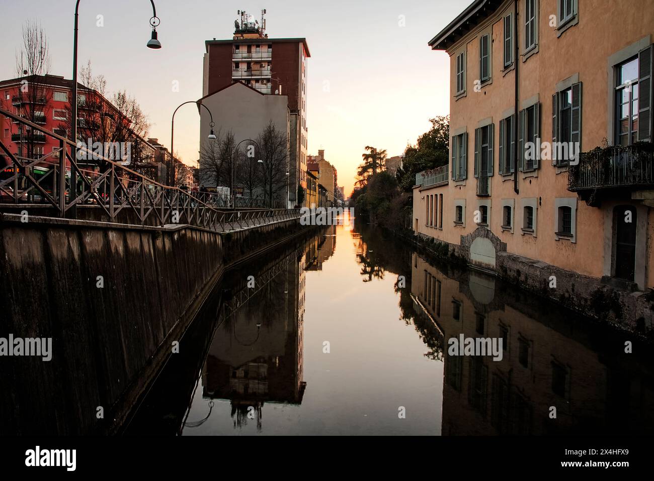 Beautiful romantic sunset on hi-res stock photography and images - Alamy