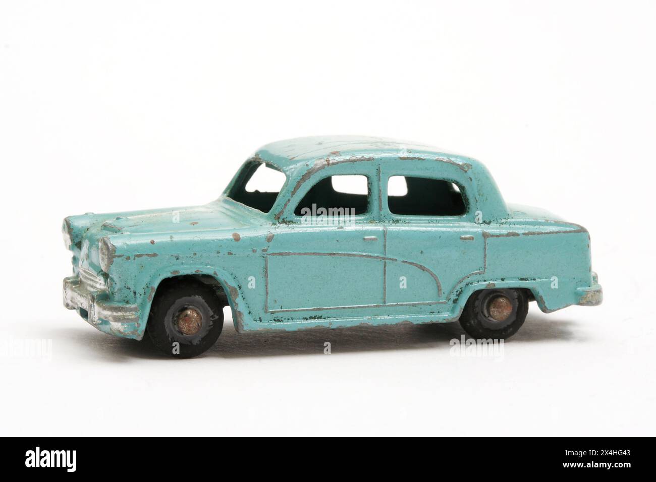 Matchbox Scale model 50s english car Stock Photo - Alamy