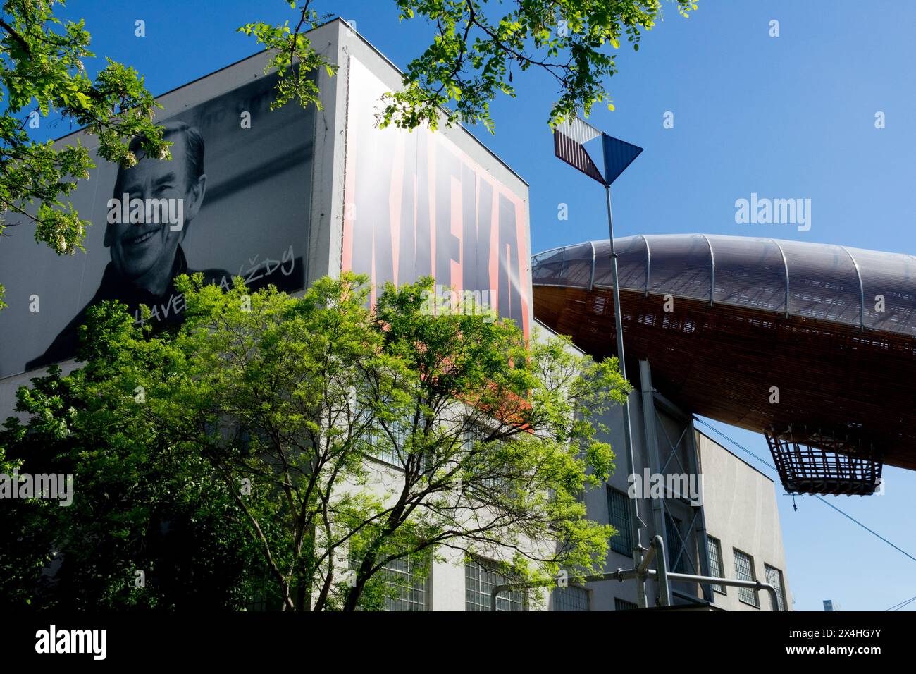 Prague DOX Centre for Contemporary Art Stock Photo - Alamy