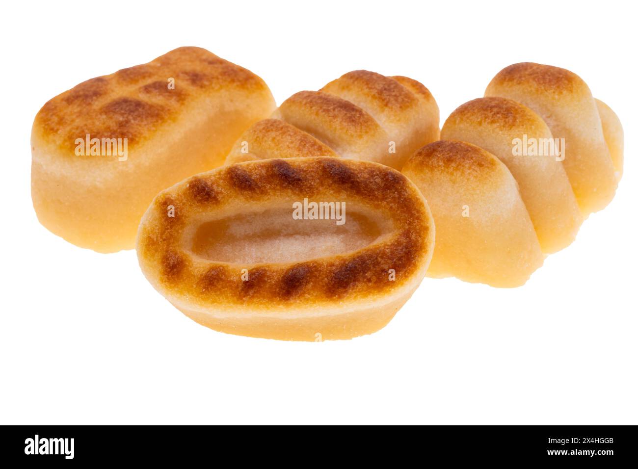 spanish marzipan isolated on white background Stock Photo - Alamy