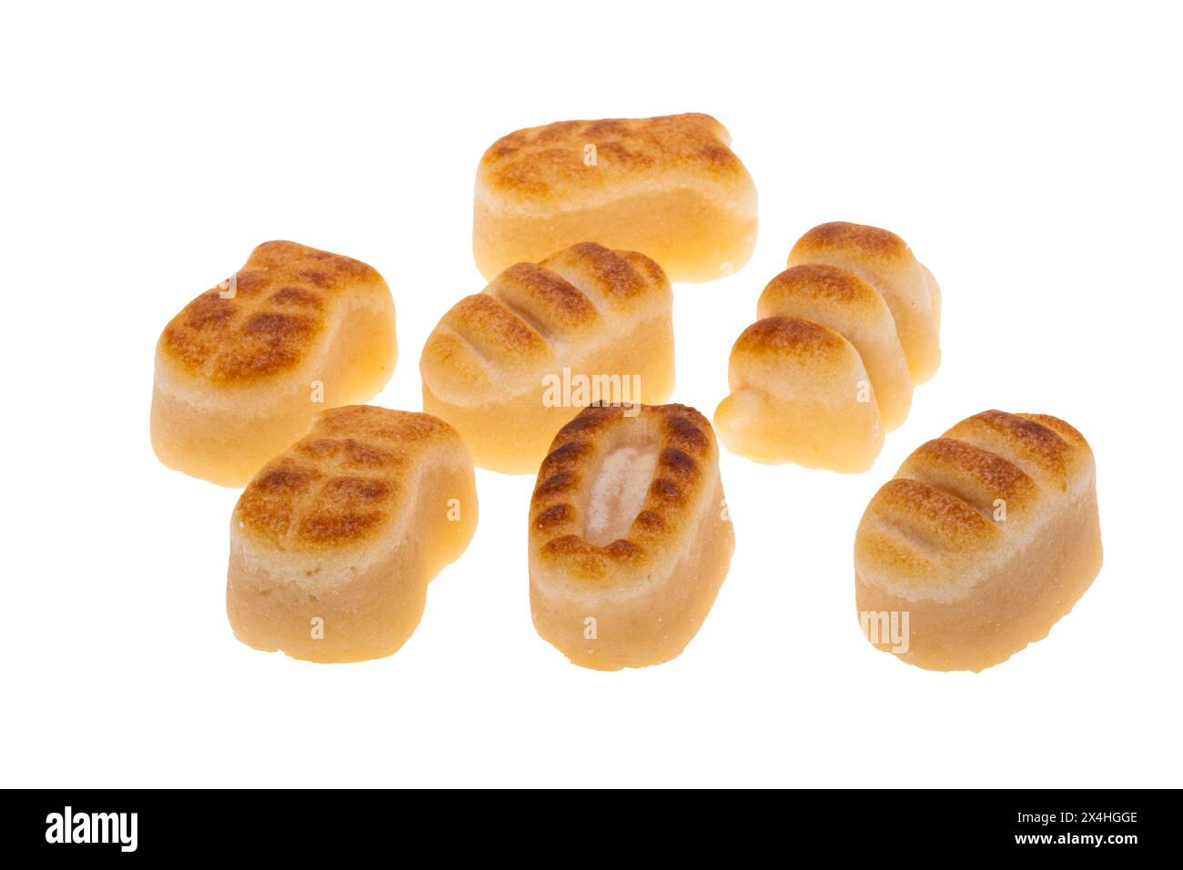 spanish marzipan isolated on white background Stock Photo - Alamy