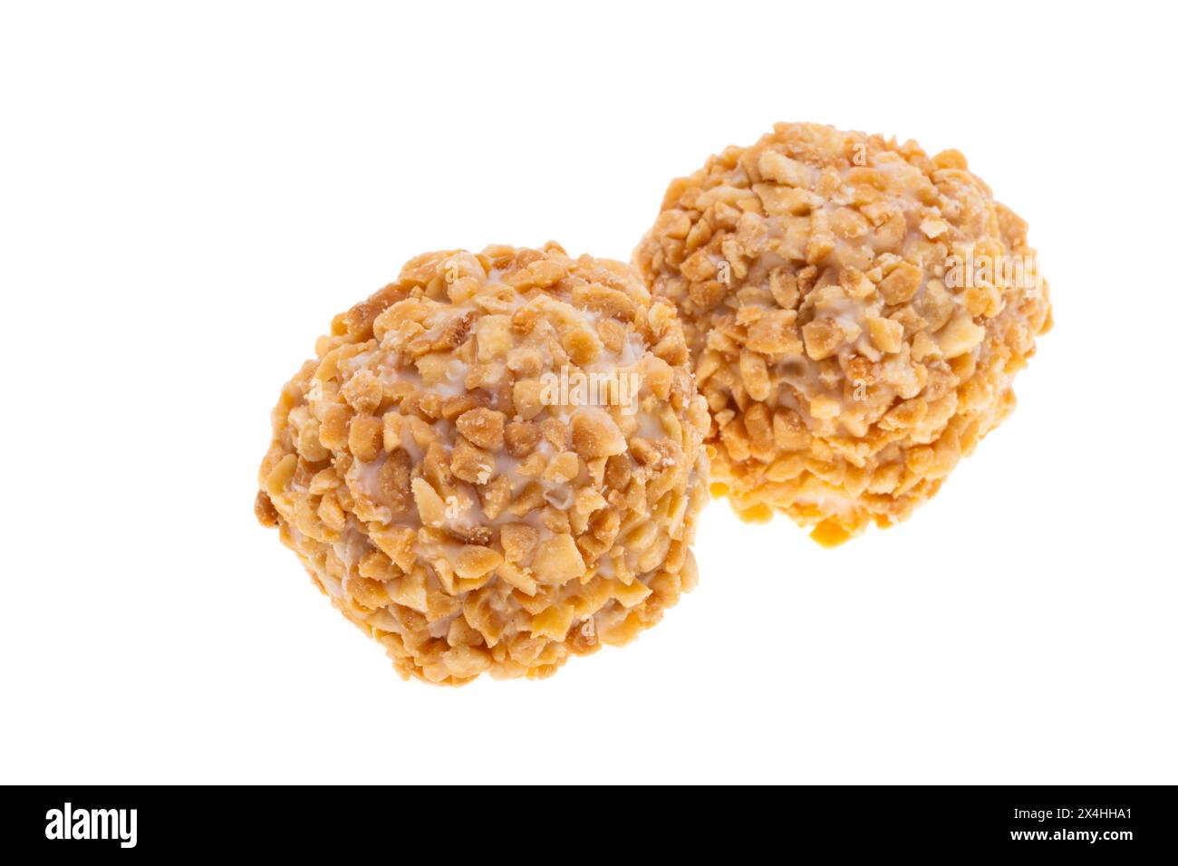 nut truffle isolated on white background Stock Photo - Alamy