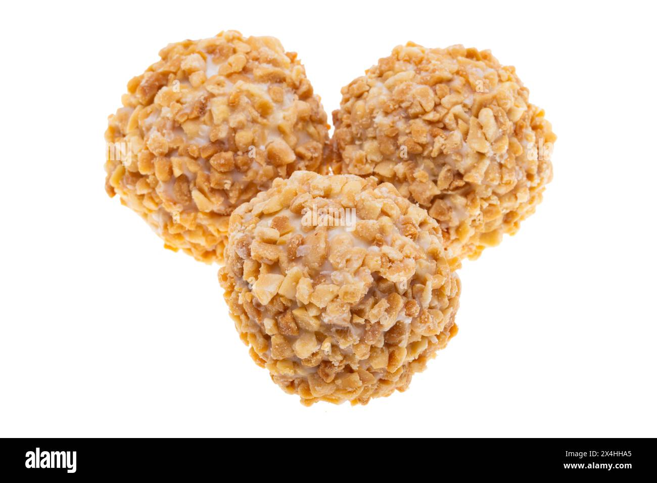 nut truffle isolated on white background Stock Photo - Alamy