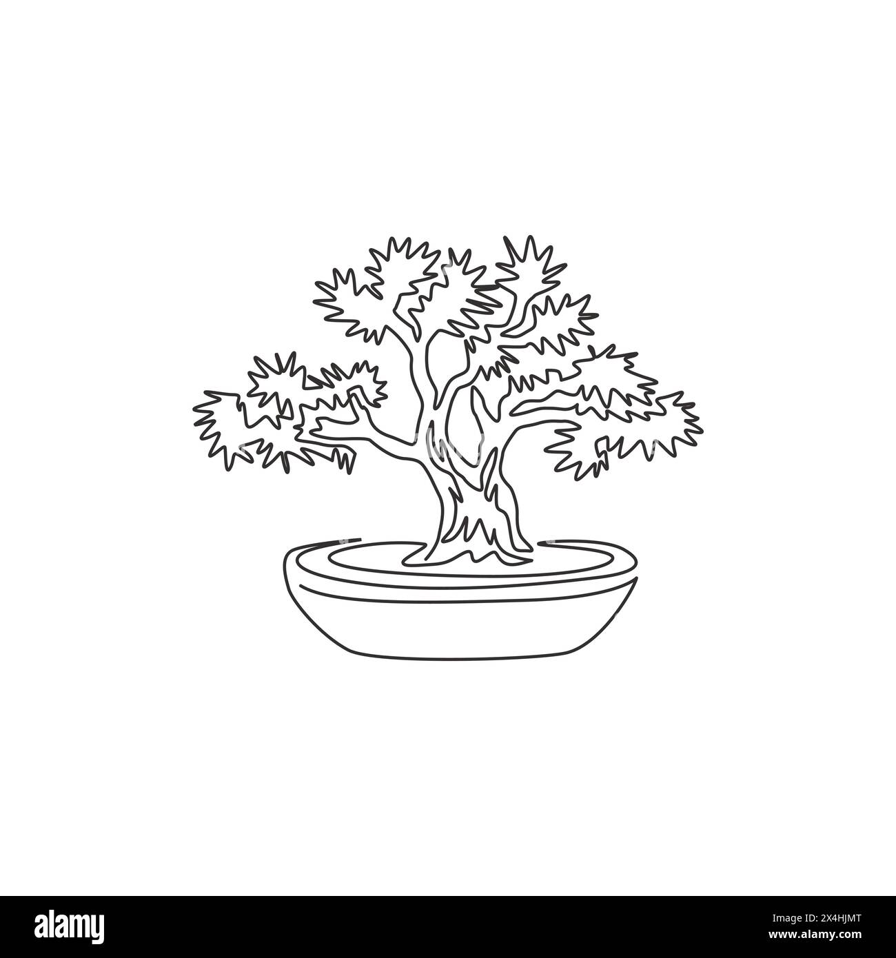 Bonsai Tree Drawing Simple Simple Bonsai Tree Logo Images – Browse