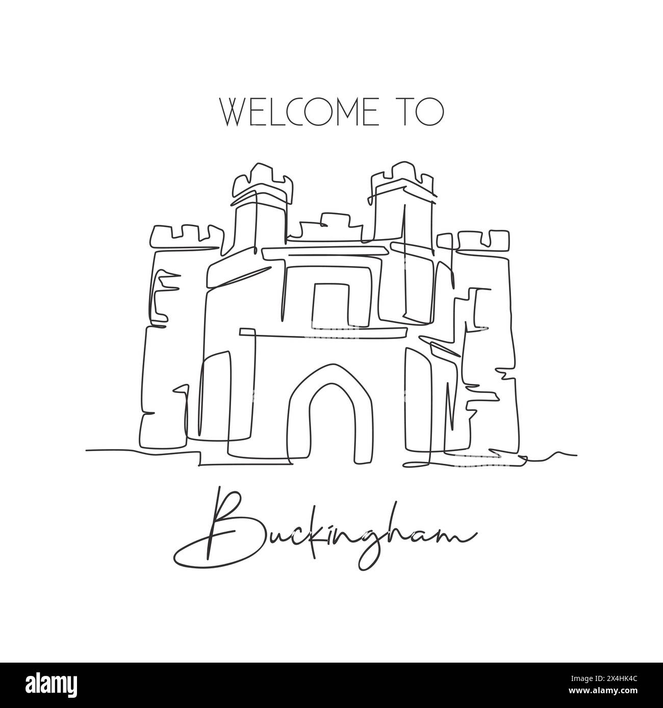 Easy To Draw Buckingham Palace
