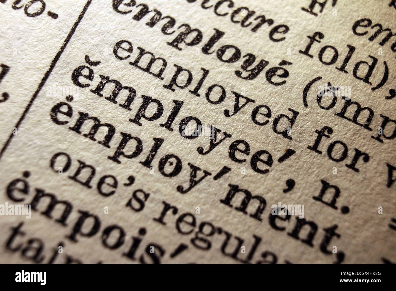 Employee employed employer hi-res stock photography and images - Alamy