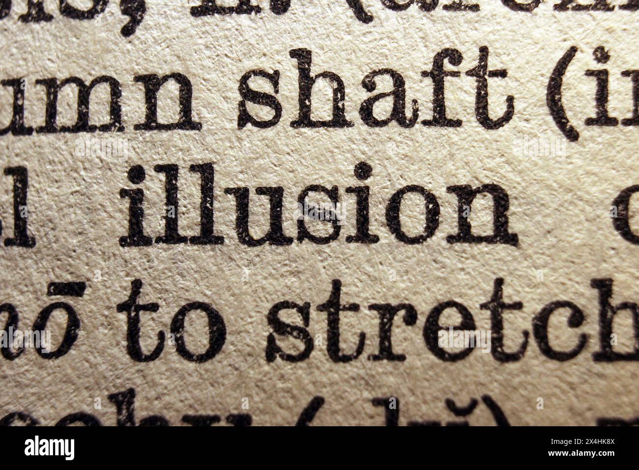 Misconception illusion hi-res stock photography and images - Alamy