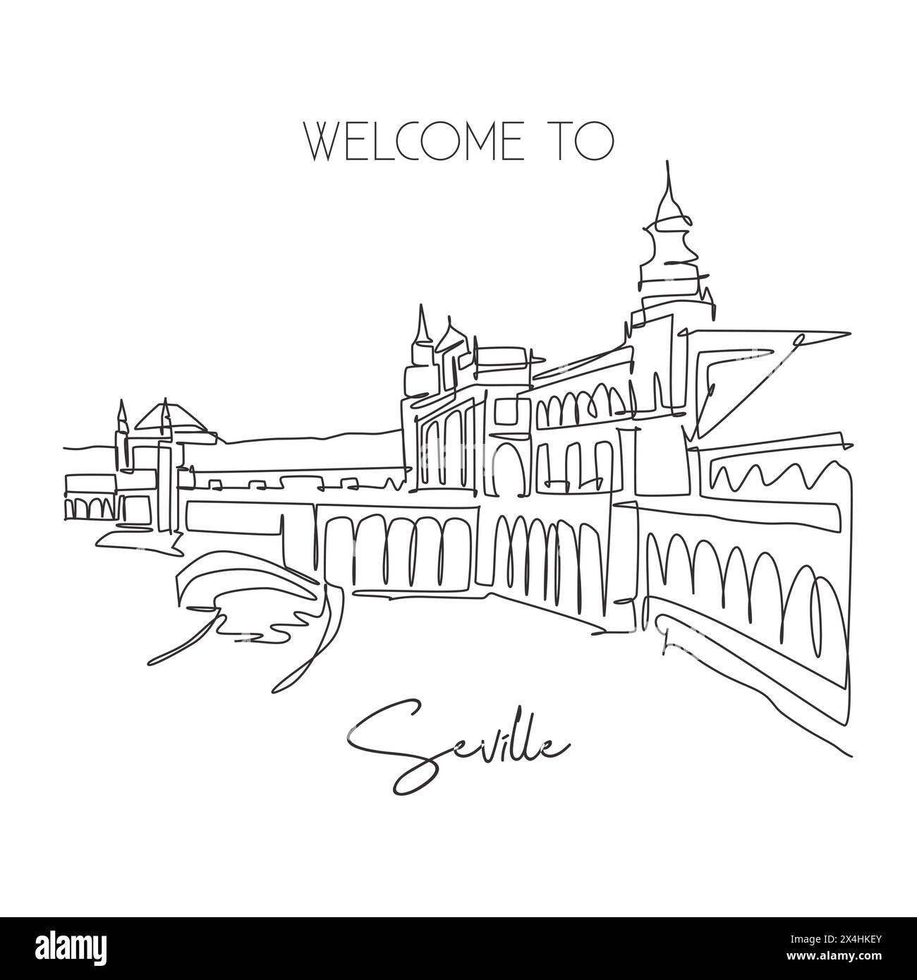 Plaza de espana monument Stock Vector Images - Alamy