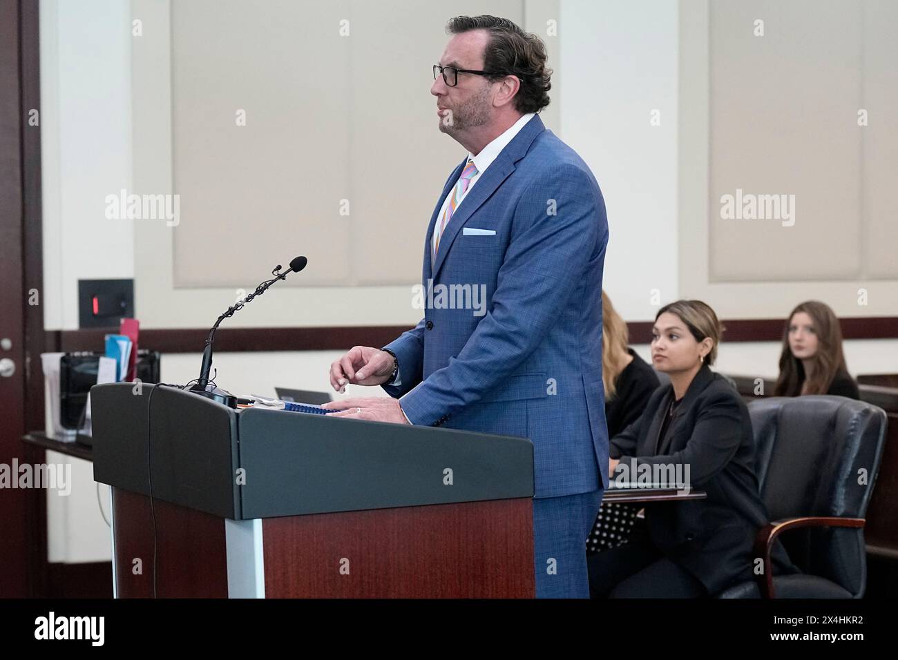 Attorney Worrick Robinson appears in court representing Country music ...