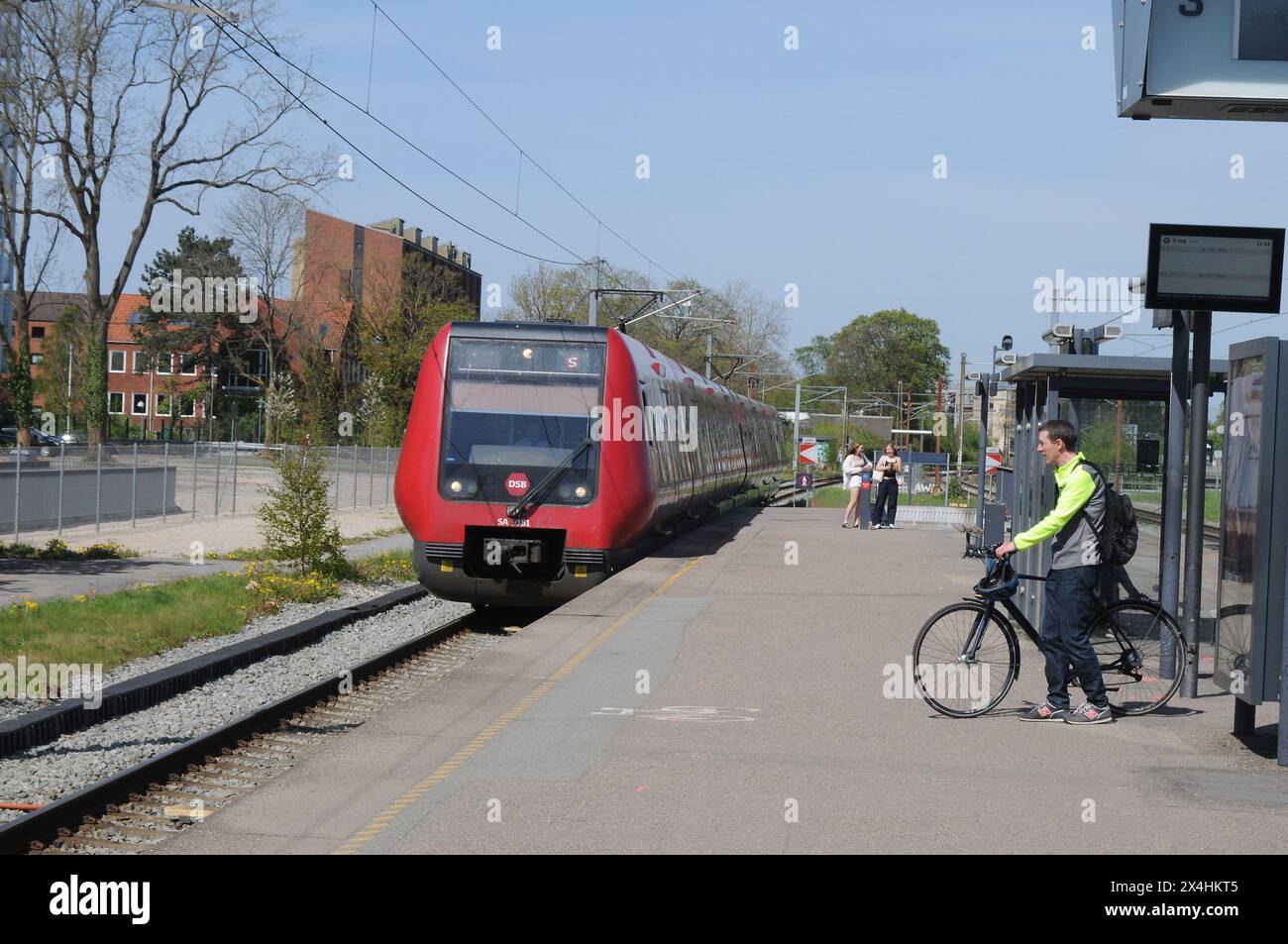Copenhagen/ Denmark/03 MAY 2024 2024/ Local train DSB part of danish ...
